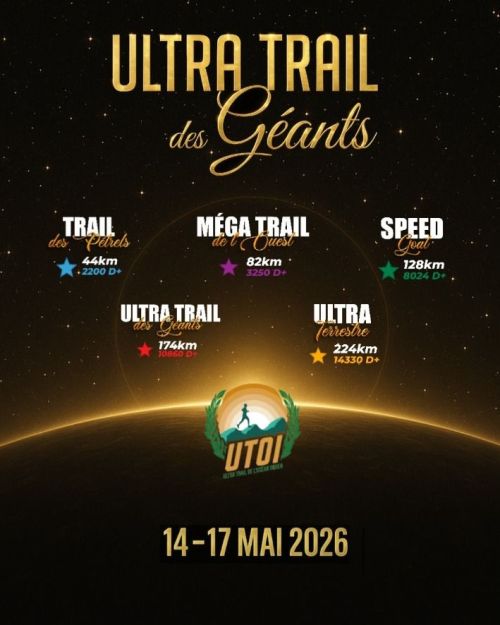 Ultra Trail des Géants 2026 - Saint-Philippe - Résultats
